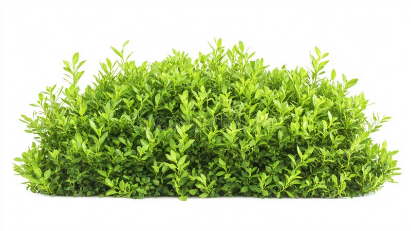 Vibrant Green Grass Bush Isolated on White Background for Professional ...