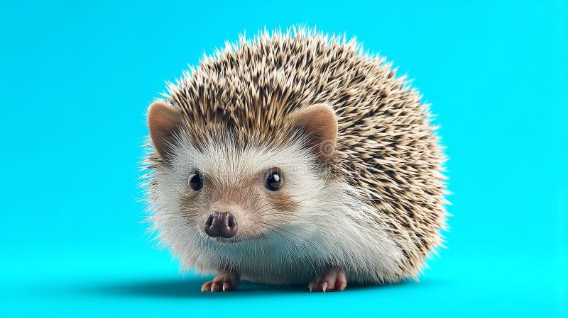 Vibrant Green Hedge Against a Deep Blue Backdrop, Study in Natural ...