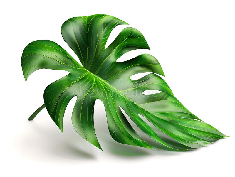 Vibrant Green Leaf in High Resolution Stock Illustration - Illustration ...