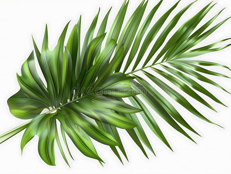 Vibrant Green Leaf in High Resolution Stock Illustration - Illustration ...