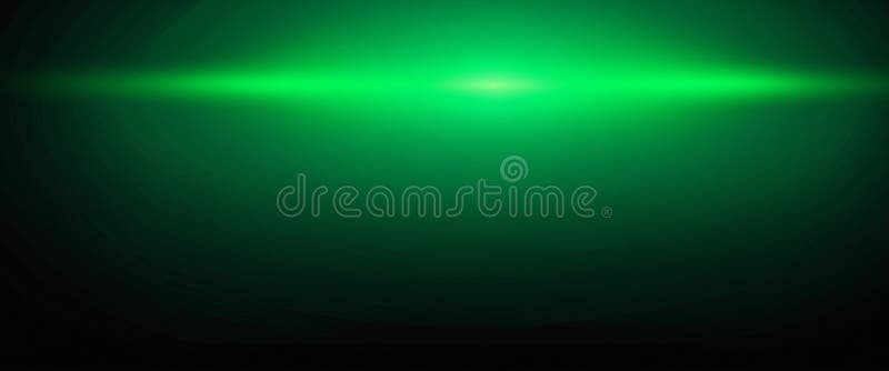 Vibrant Green Light Burst on Dark Background: Minimalist Abstract ...