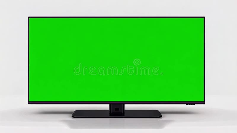 A Vibrant Green Screen Setup Prepared for Versatile Video Editing ...