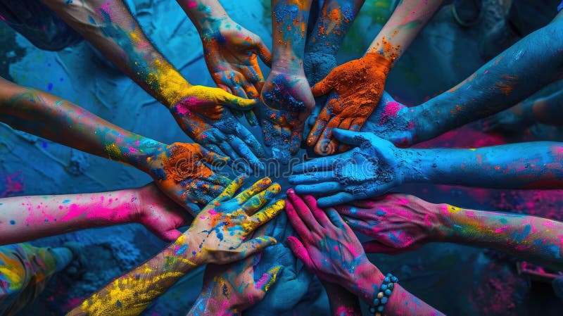 Vibrant Group Unity Celebrates Connection, Teamwork, Collaboration in a ...