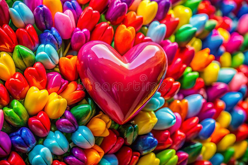 Vibrant Heart Backgrounds for Romantic Designs: Celebrate Events with ...