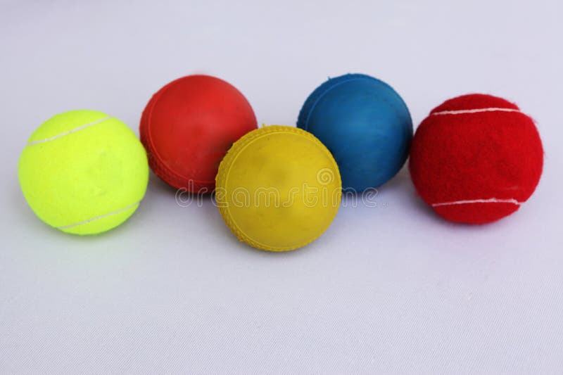 Rubber Color Balls. Improve Skills Physical Fitness. Cricket, Sports ...