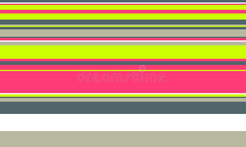 Vibrant Horizontal Stripes in Bold Pink, Lime Green, and Grey Create a ...