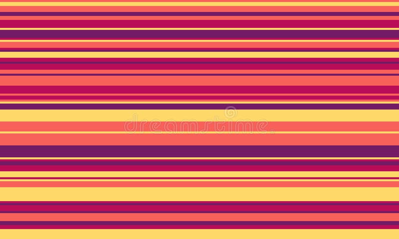 Vibrant Horizontal Stripes in Warm Sunset Hues Create a Dynamic ...