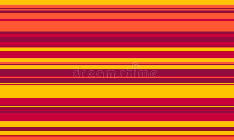 Vibrant Horizontal Stripes in Warm, Sunset Hues. Perfect for ...