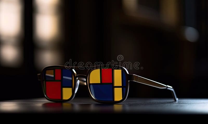The Vibrant Hues of the Color Glasses on Sunglasses Added Flair ...