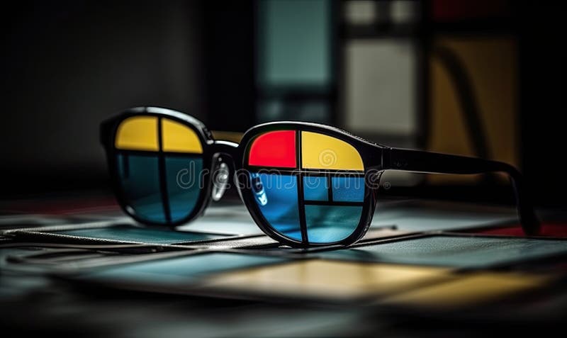 The Vibrant Hues of the Color Glasses on Sunglasses Added Flair ...