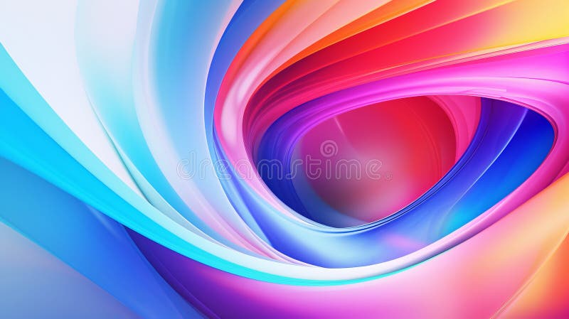 Vibrant hyper space design stock illustration. Illustration of ...