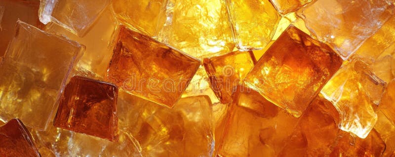 Vibrant Ice Cubes Add Lively Texture Stock Illustration - Illustration ...