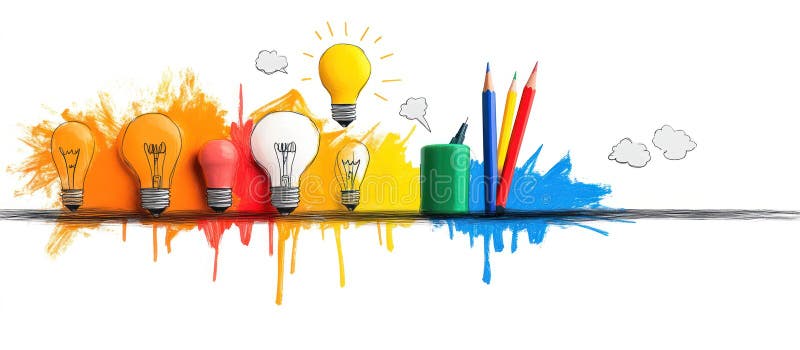 Vibrant Ideation: Exploring New Ways of Thinking with Colorful Shapes ...