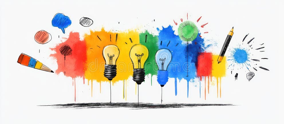 Vibrant Ideation: Exploring New Ways of Thinking with Colorful Shapes ...