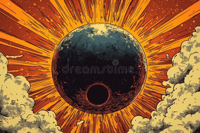 Vibrant Solar Flare Explosion Cosmic Space Imagery Stock Photos - Free ...