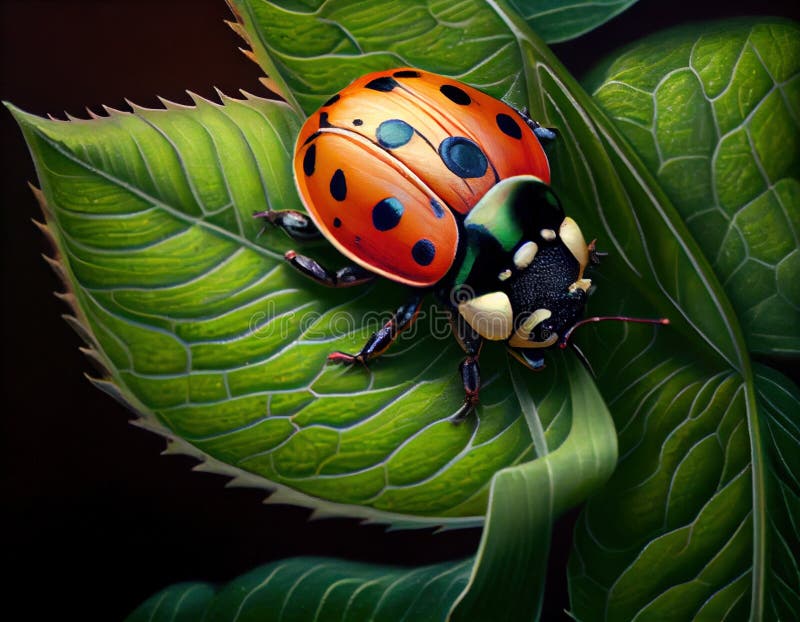 Ladybug S Biomechanical Dream - a Surreal Masterpiece Made with ...