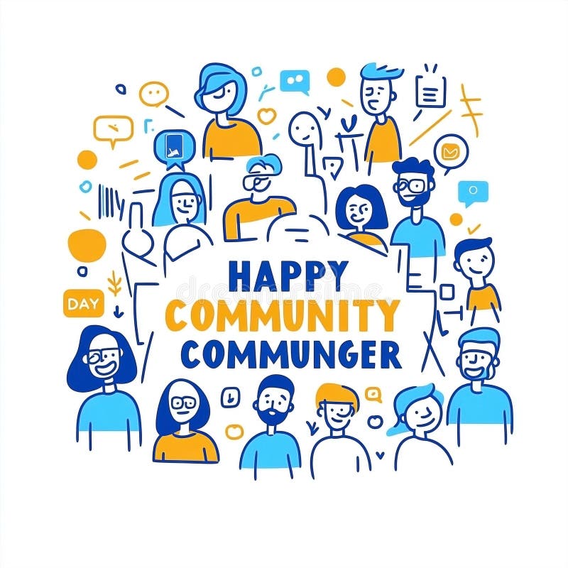 Diverse Group of People Celebrating Community and Togetherness in a ...