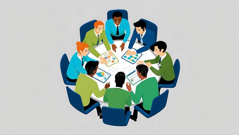 Engaging Team Collaboration in a Round Meeting with Diverse ...