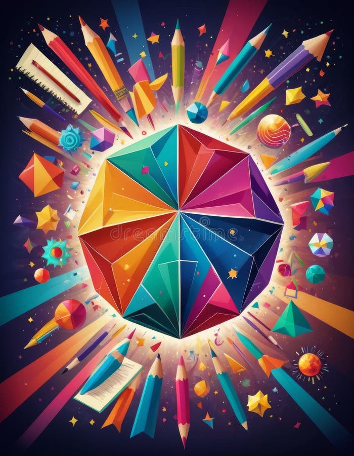 Explosion of Creativity stock image. Image of tools - 313695269