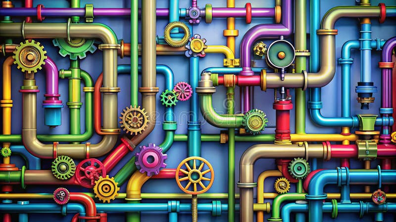 Innovative Plumbing Design a Visual Fusion of Pipes Fixtures and ...