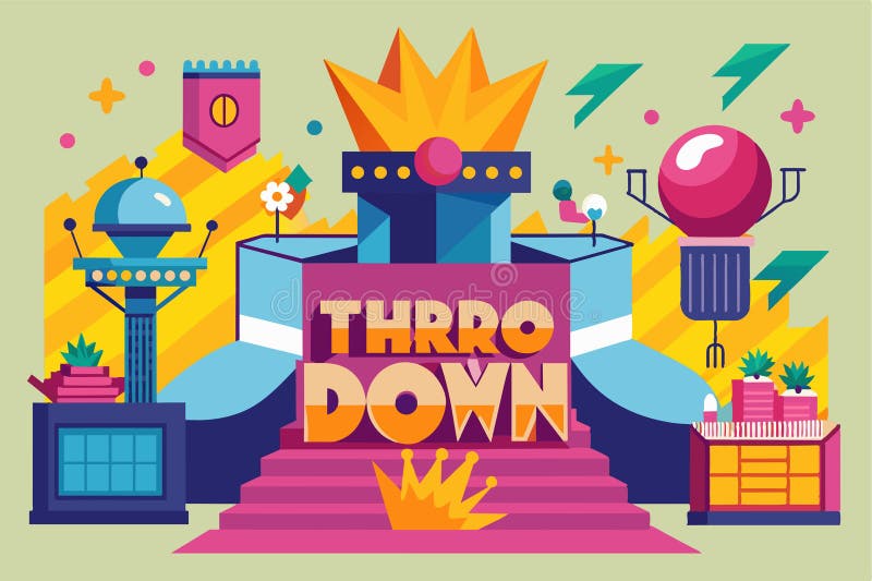 Throwdown Stage Stock Illustrations – 1 Throwdown Stage Stock ...