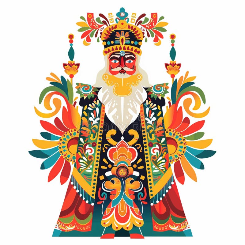 Vibrant Illustrative Figure Decorative Elements Stock Photos - Free ...