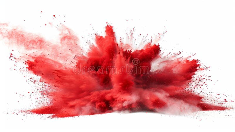 Dynamic Explosion of Dust and Debris - Generative AI Stock Image ...