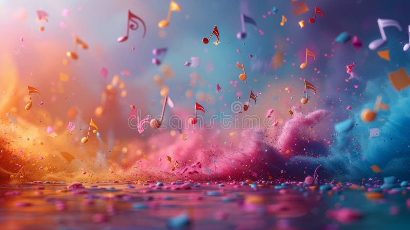 116 Pastel Musical Notes Stock Photos - Free & Royalty-Free Stock ...