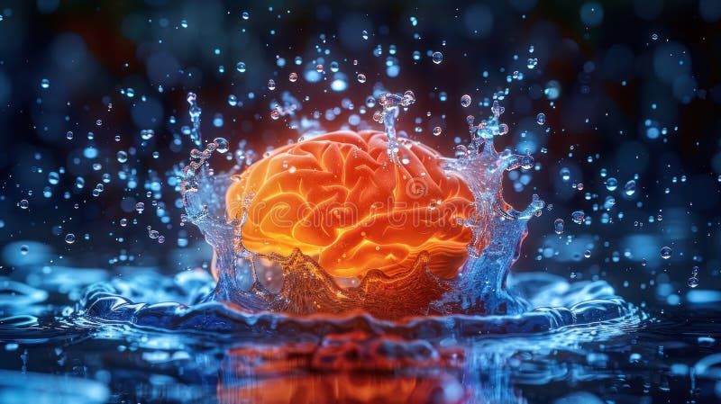 Colorful Mind Explosion - Creative Concept Stock Illustration ...