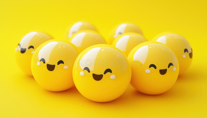 Vibrant Image of Full Balls on Yellow Background - a Stunning Visual ...