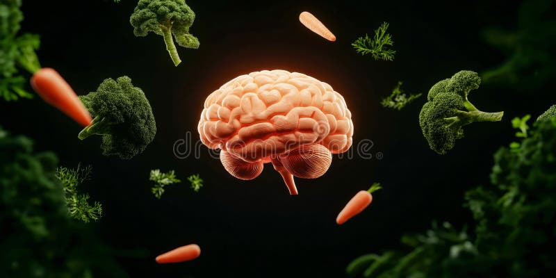 Brain Food Revolution stock photo. Image of wellness - 372511662