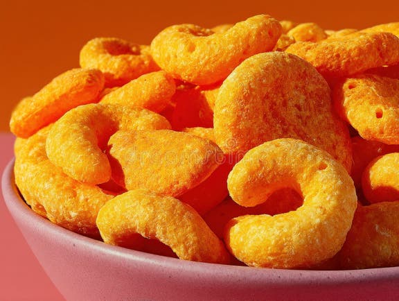A Vibrant Image Showcasing a Bowl of Cheetos Snacks Stock Image - Image ...