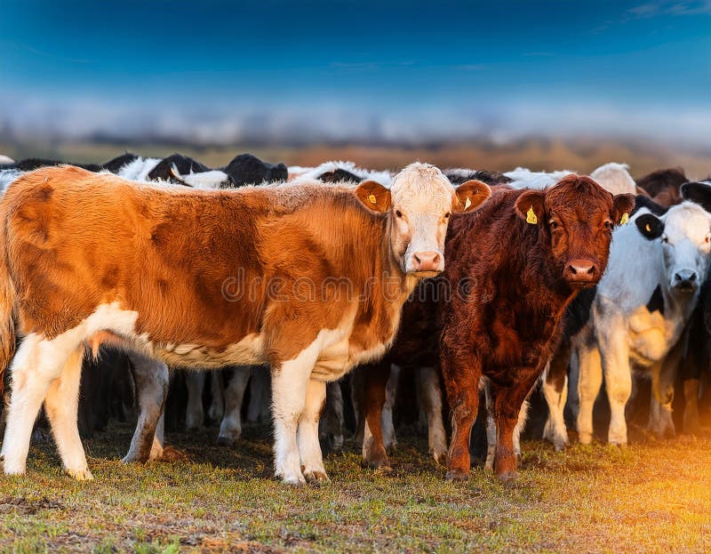 A Vibrant Image Showing the Diverse Coat Colors and Patterns of a ...