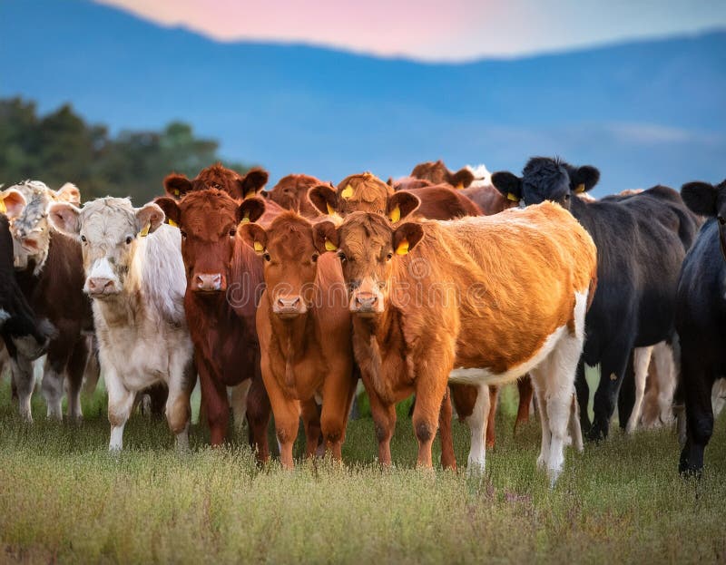 A Vibrant Image Showing the Diverse Coat Colors and Patterns of a ...