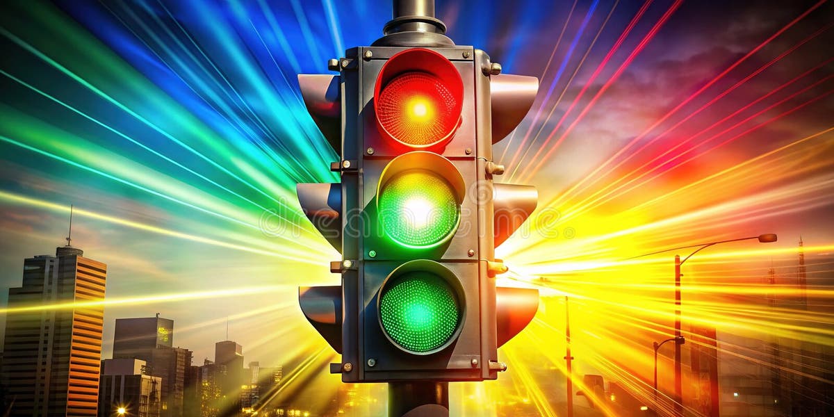 Dynamic Traffic Light System Stock Illustrations – 538 Dynamic Traffic ...
