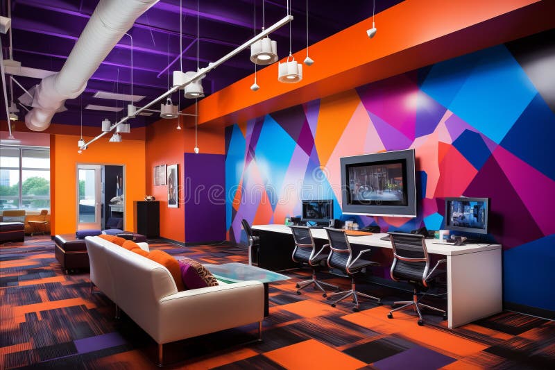 Vibrant and Inspiring Creative Workspaces with Modern Interior Design ...