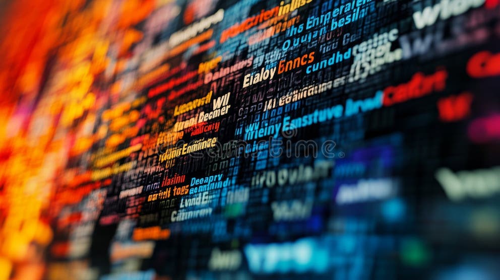 Vibrant Interactive Word Cloud Captivate Your Audience with Dynamic ...