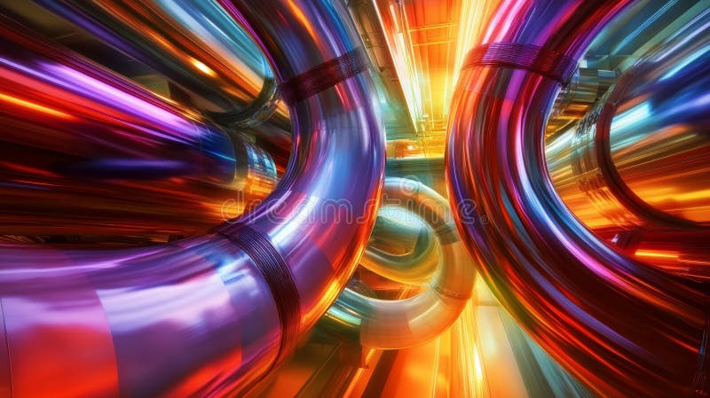 Vibrant Interconnected Pipes a Dynamic Network of Energy Flow and ...