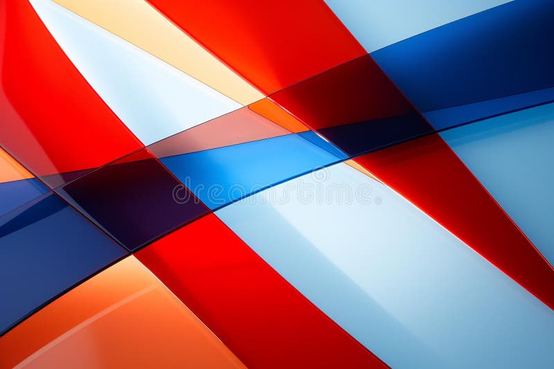 Vibrant Intersections: Abstract Lines and Shapes in Dynamic Composition ...