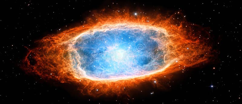 Vibrant Interstellar Cloud Showcasing Dynamic Colors and Intricate Gas ...
