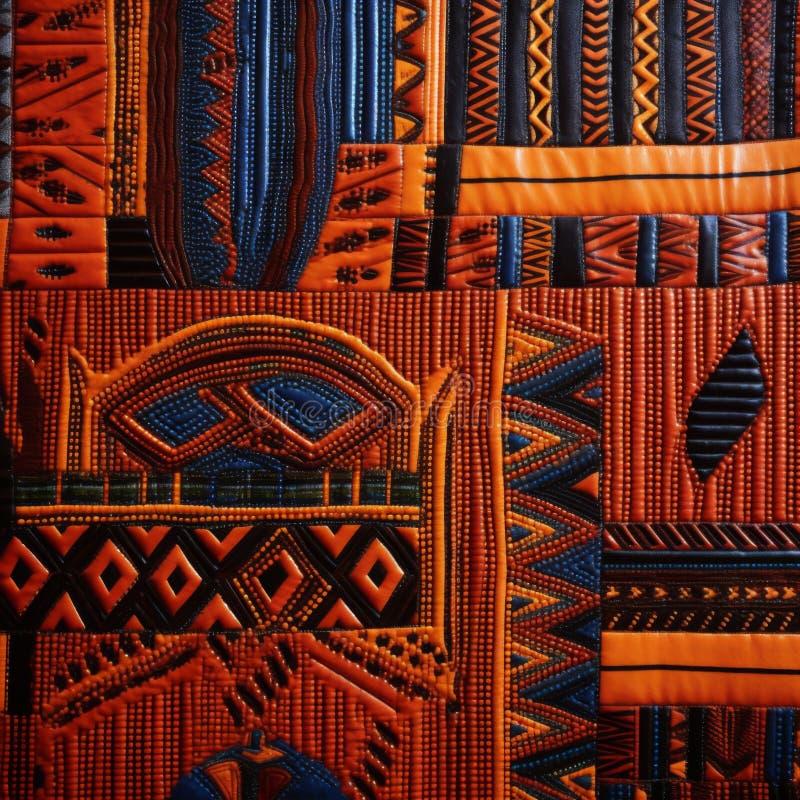 Vibrant and Intricate Traditional African Pattern Showcasing Cultural ...