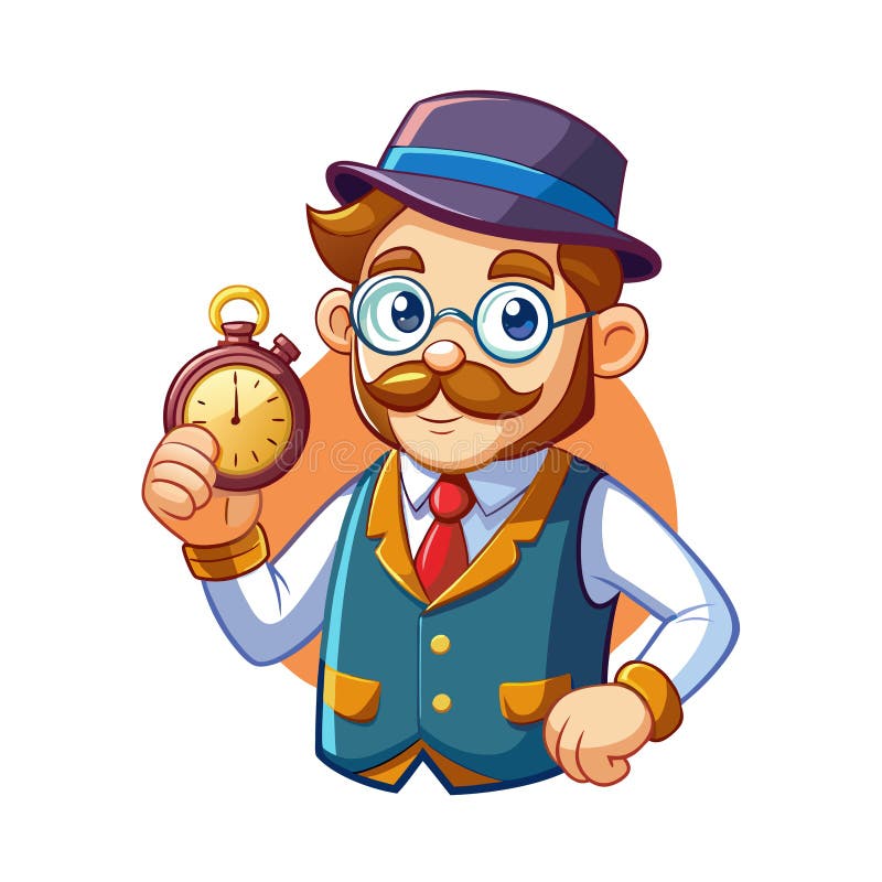Inventive Clockmaker Stock Illustrations – 8 Inventive Clockmaker Stock ...