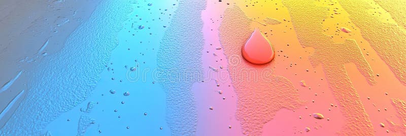 A Vibrant Iridescent Gradient Background Showcasing Liquid Textures and ...