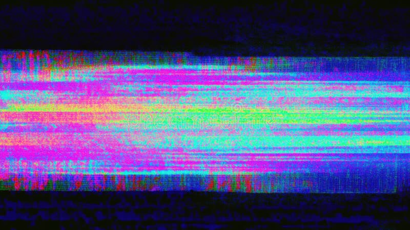 Vibrant Iridescent Light on Black Background for Abstract Design Stock ...