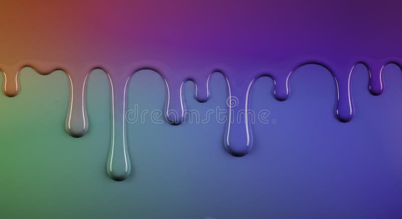 Abstract Colorful Dripping Paint Background Stock Illustration ...