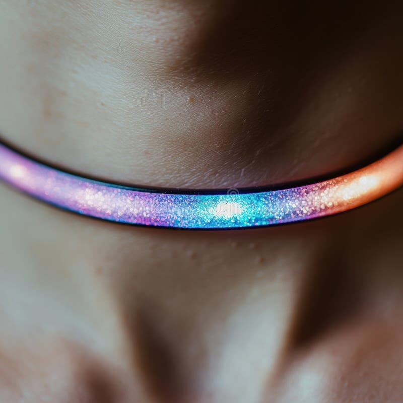 Vibrant Iridescent Skin Texture Stock Illustration - Illustration of ...