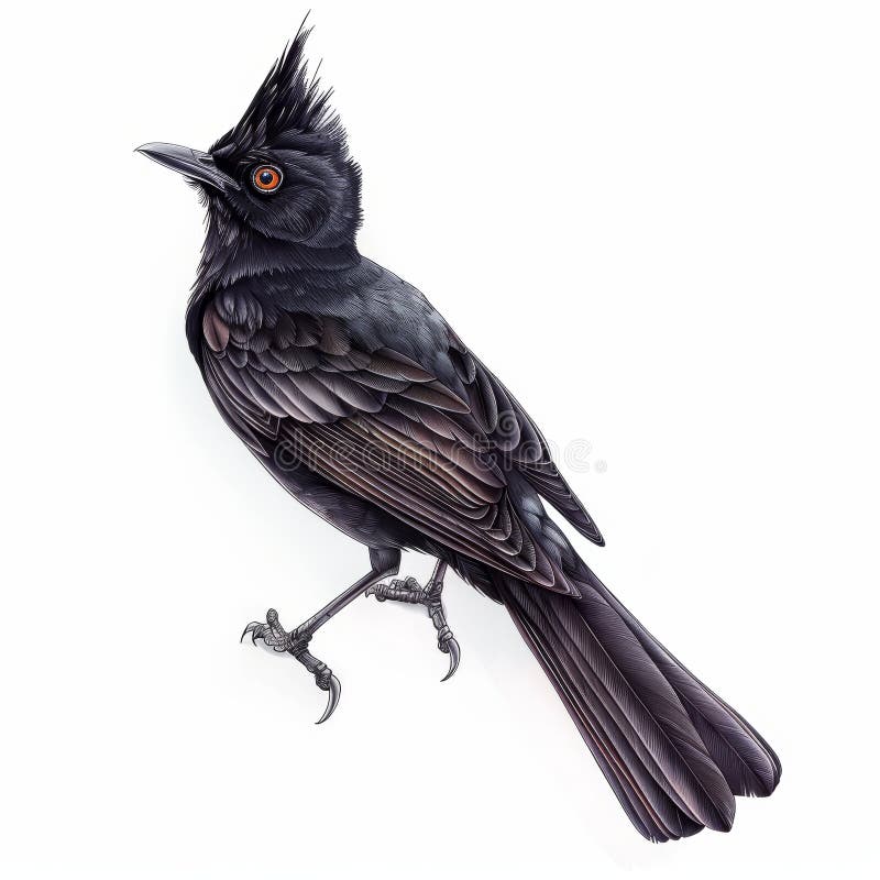 Vibrant Isometric Bird Illustration on White Background Generative AI ...