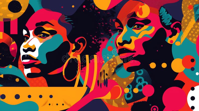 Vibrant Juneteenth Freedom Day Banner Featuring Bold Colors and ...