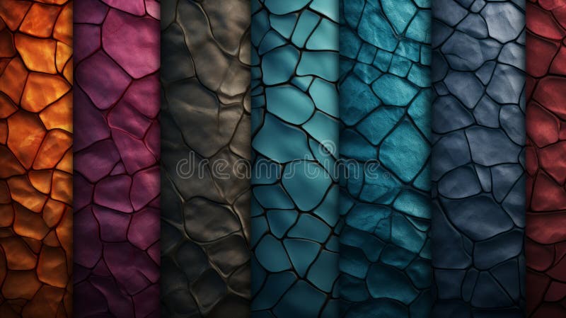 Vibrant 4K Sample Texture Wallpapers AI Generated Stock Illustration ...