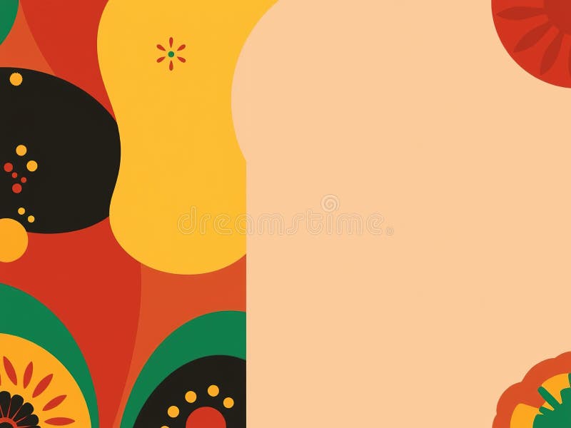 Vibrant Kwanzaa Celebration Background Design Festive Colors and ...
